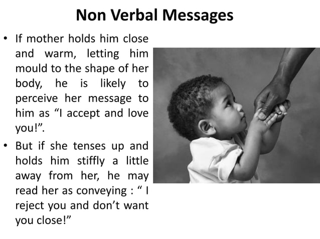 Non verbal script messages | PPT