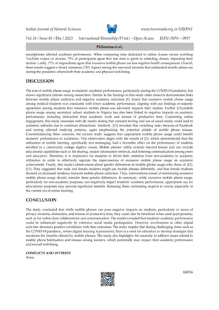 Impact of Mobile Phone usage on School Students’ Academic Performance ...