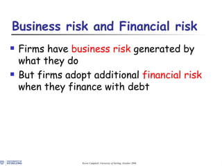 196.capital structure intro lecture 1 | PPT