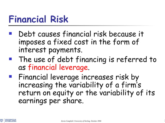 196.capital structure intro lecture 1 | PPT