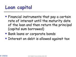 196.capital structure intro lecture 1 | PPT