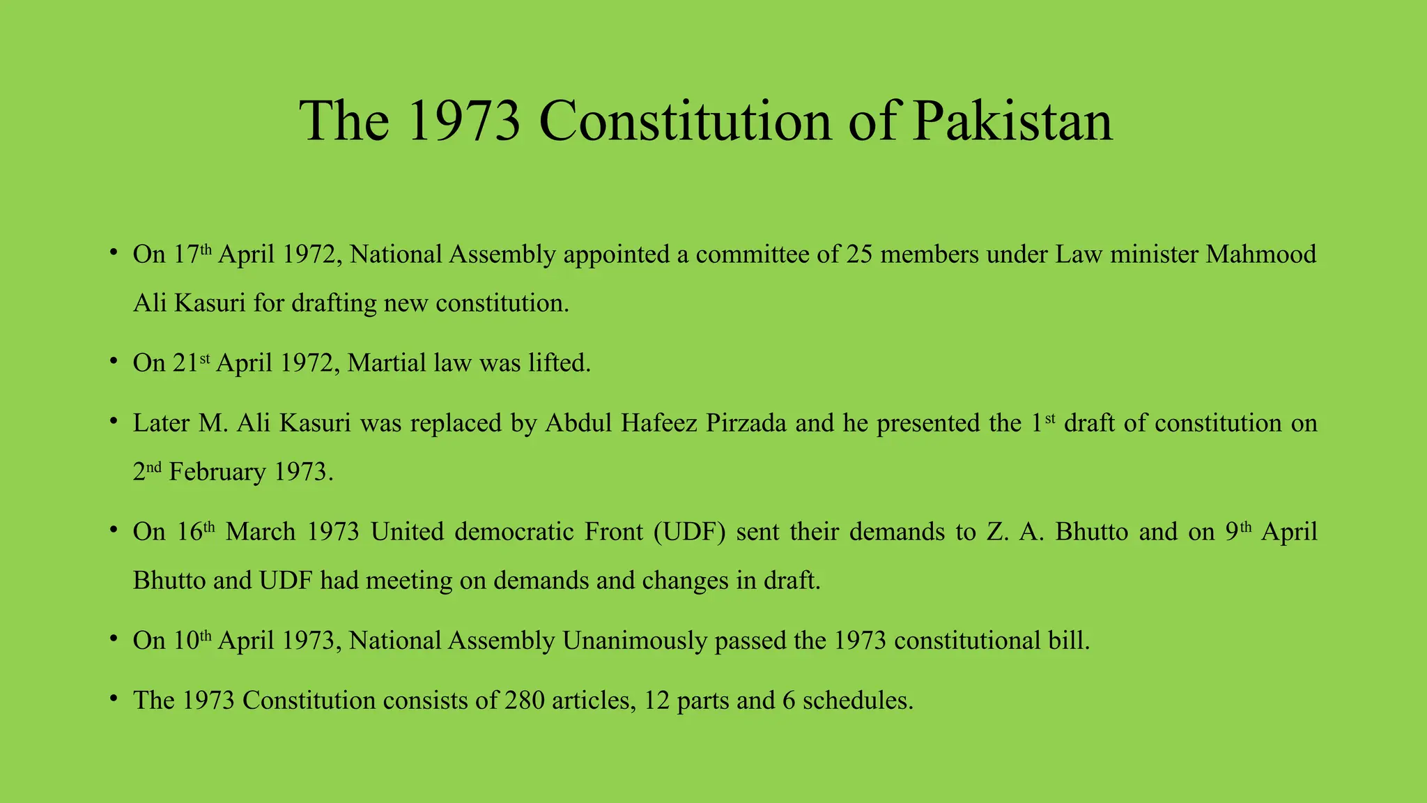 1962 and 1973 Constitutions of Pakistan.pptx