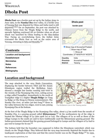 1962 dhola post | PDF