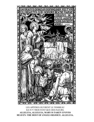 1962 Missal Engravings and Lithurgical Notes | PDF