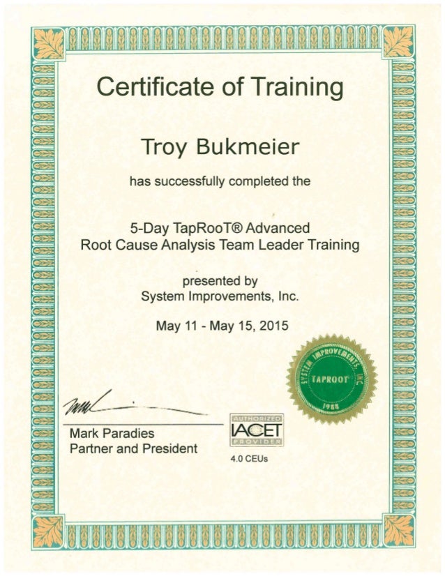 Taproot Certificate