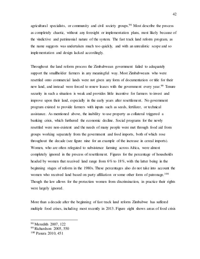 Writing Sample #1 Food Security