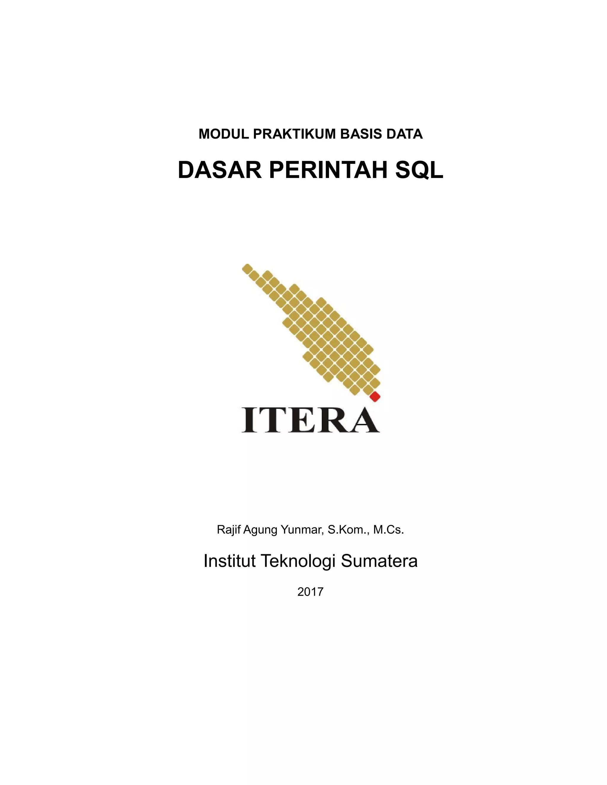 Dasar Perintah SQL | PDF