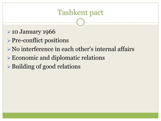 1965 indo pak war | PPTX