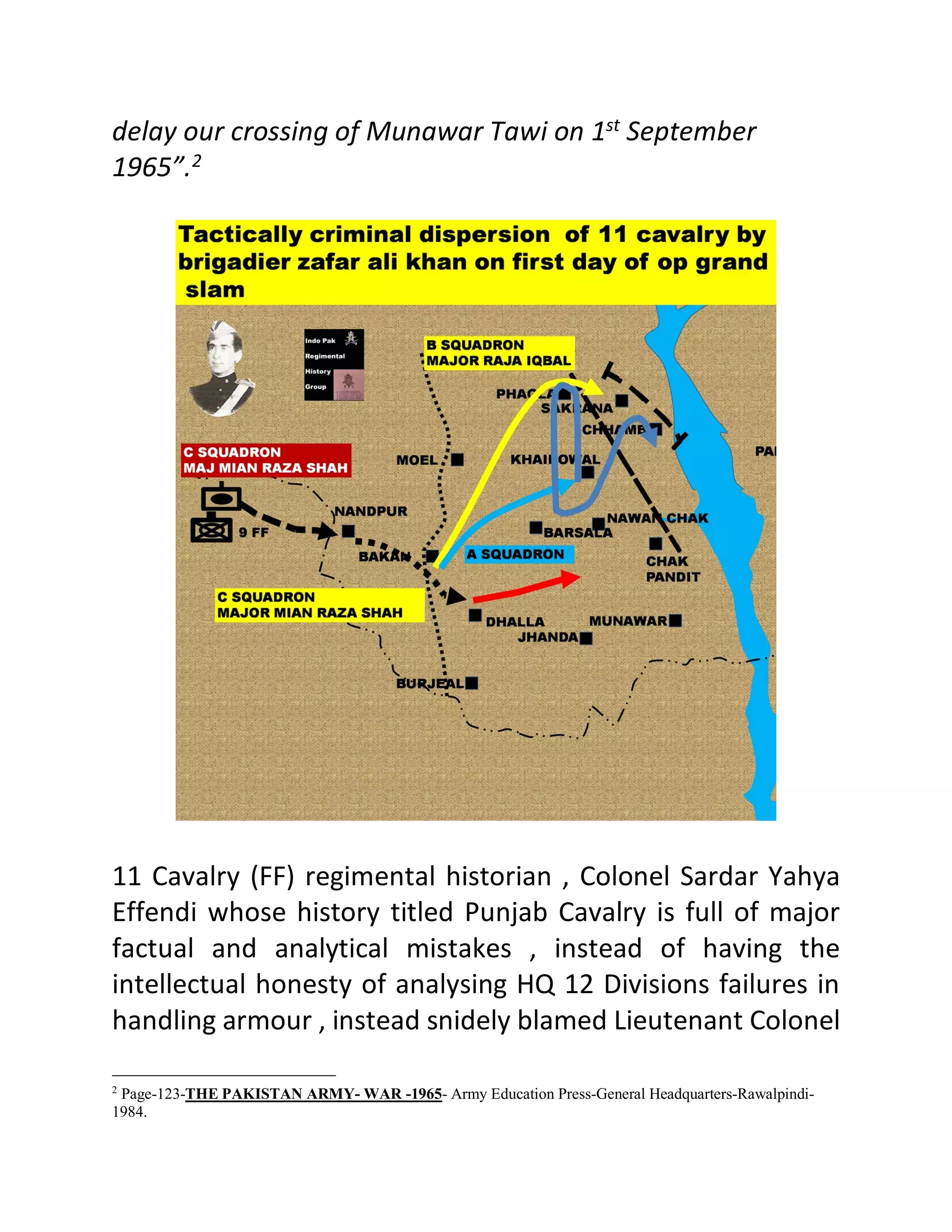 1965 western sunrise -India Pakistan War | PDF