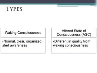 Consciousness: The Brain Is Aware | PPTX