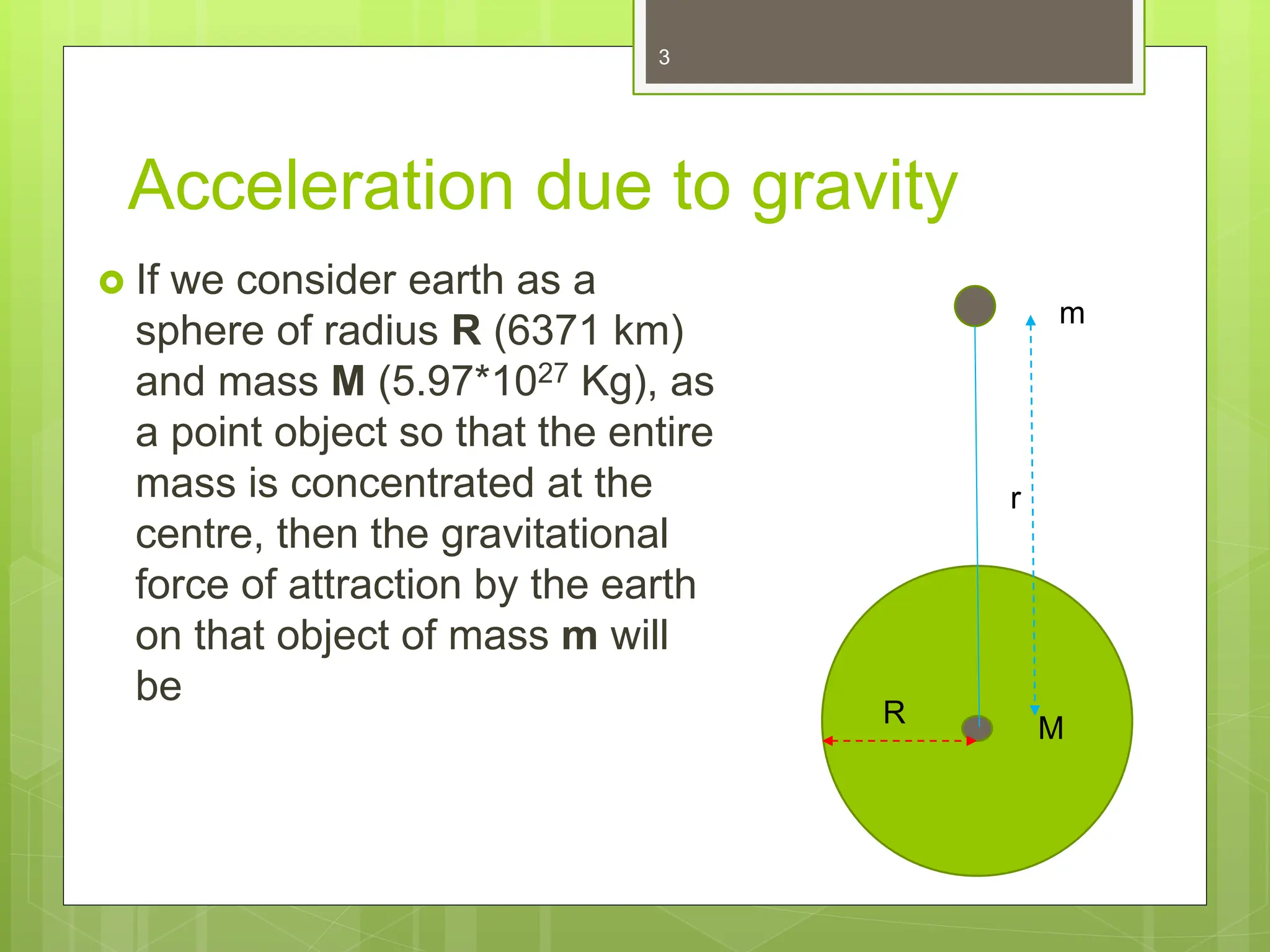 gravitation class 11 ppt for art integrated project | PPT