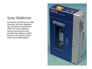 1970s to 1980s timeline exposure | PPT