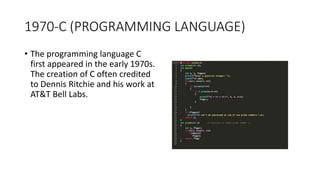 1970 to 1980 media and technologies | PPT