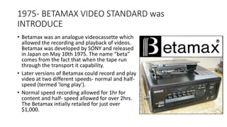 1970 to 1980 media and technologies | PPTX