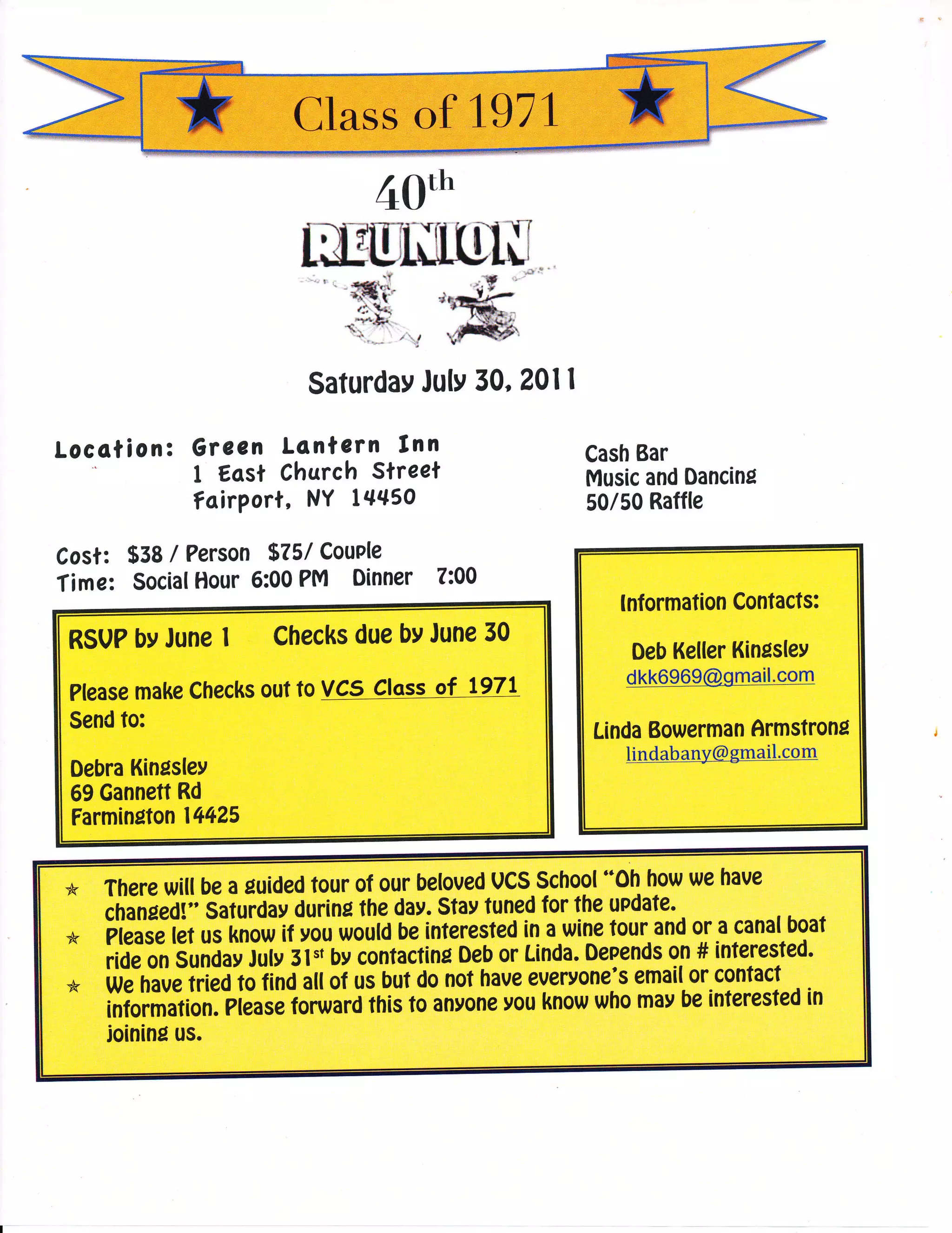 1971 Reunion Flyer | PDF