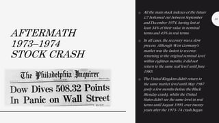 1973 74 stock market crash | PPTX