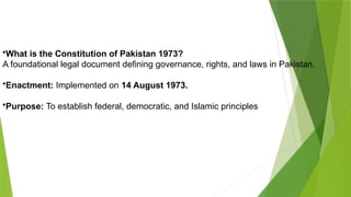 1973 CONSTITUTION OF PAKISTAN AND ITS AMENDMENTS.pptx