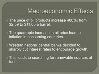 1973 oil crisis | PPTX