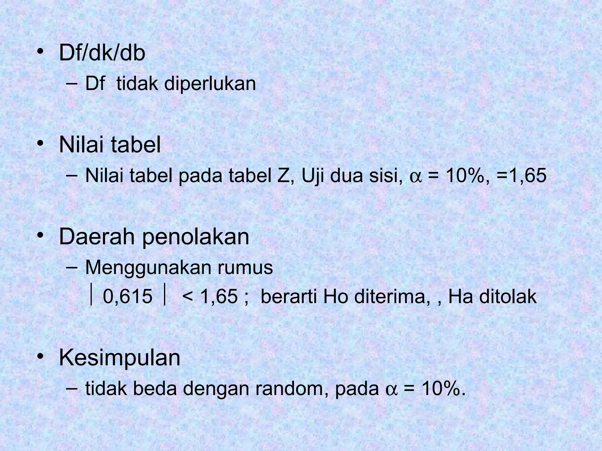 19759534 statistik-run-test-satu-sampel | PPT