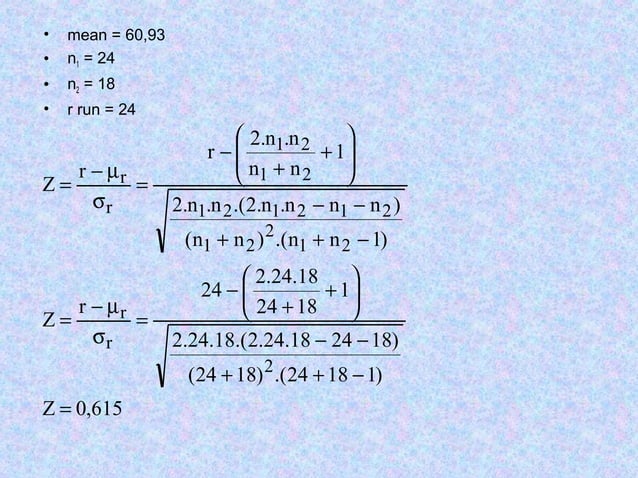 19759534 statistik-run-test-satu-sampel | PPT