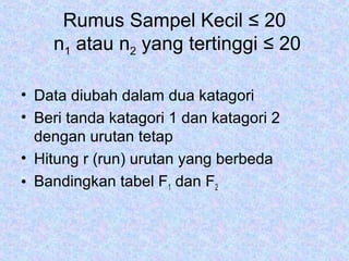 19759534 statistik-run-test-satu-sampel | PPT