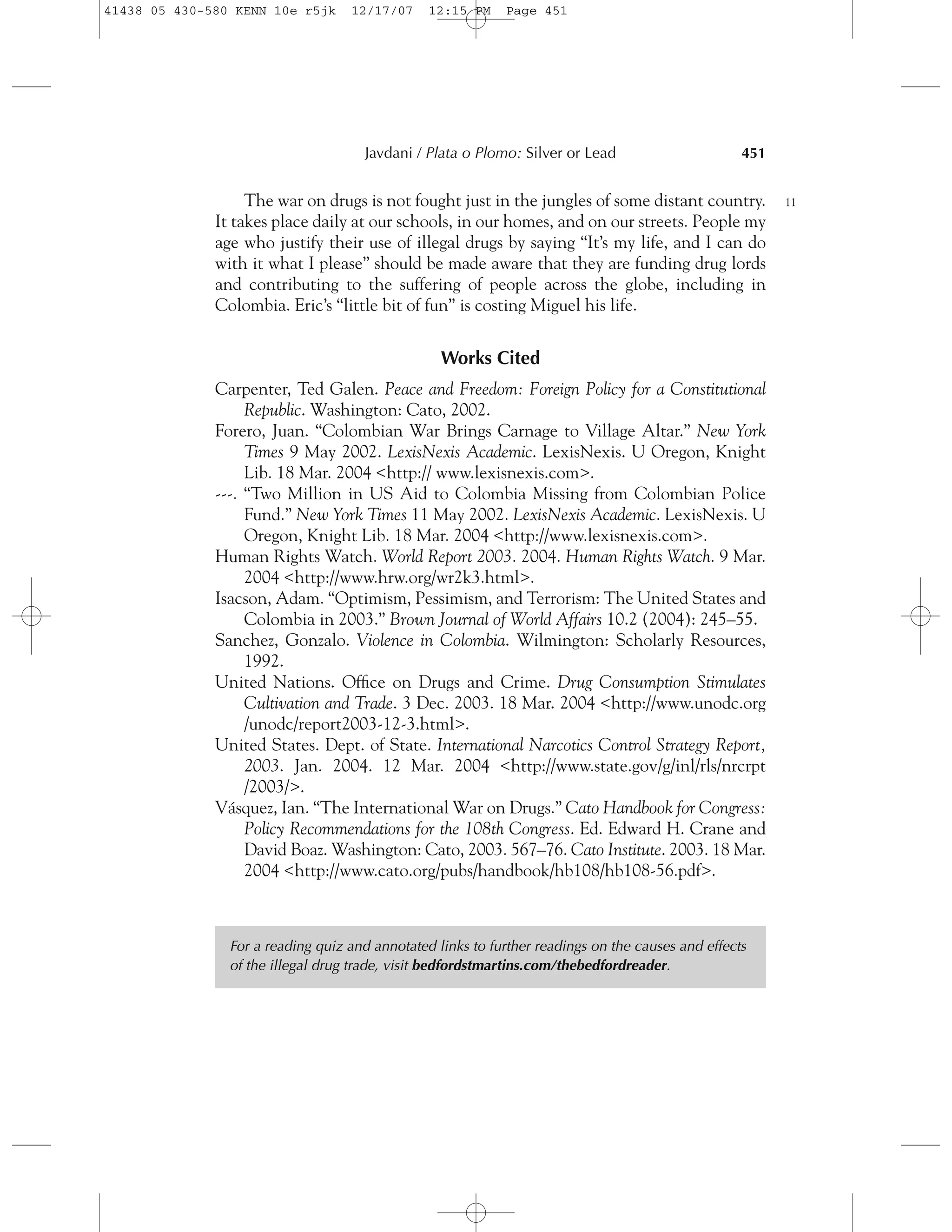 Plata o Plomo | PDF