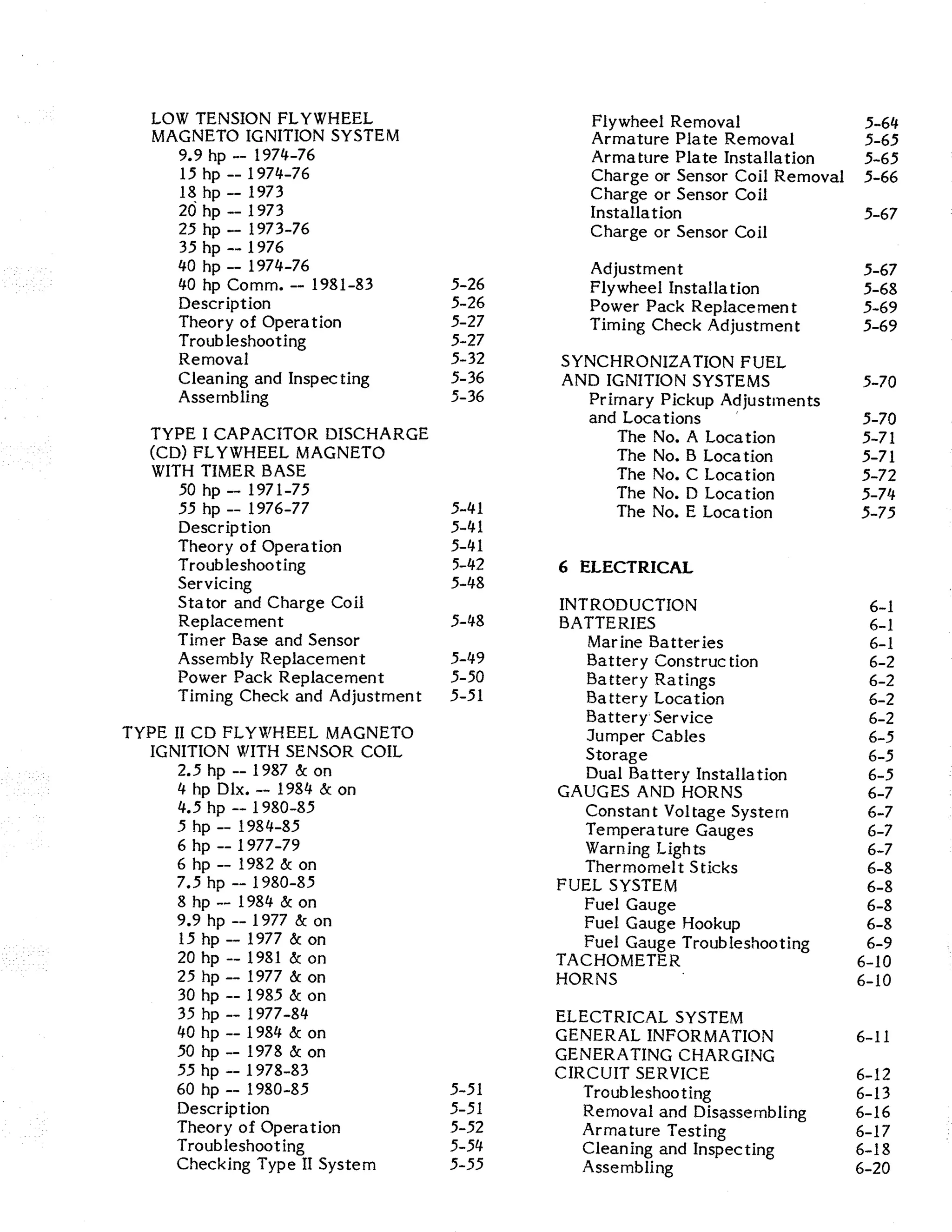 1979 johnson evinrude outboard 25 hp service repair manual | PDF