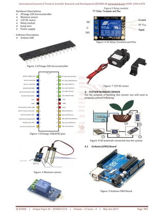 Automatic Plant Watering System using Arduino UNO for University Park | PDF