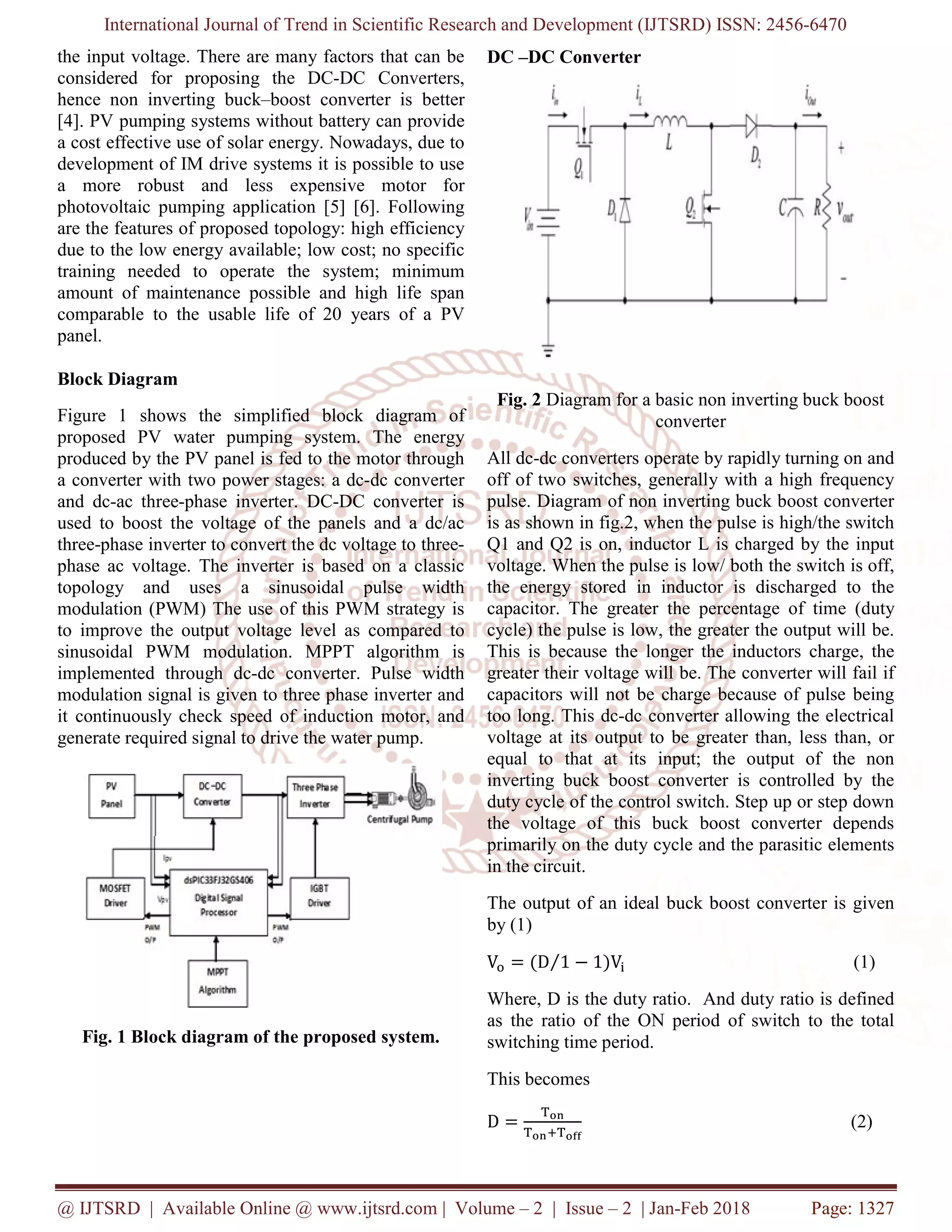 Design And Simulation Of Mppt Algorithm For Three Phase Induction Motor