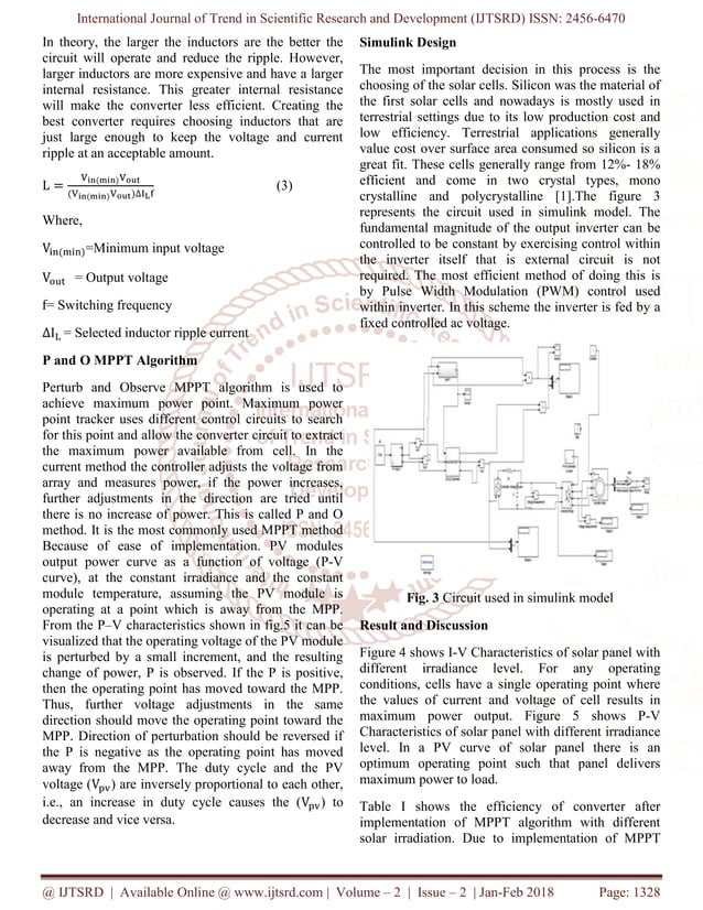 Design And Simulation Of Mppt Algorithm For Three Phase Induction Motor Solar Water Pump Pdf