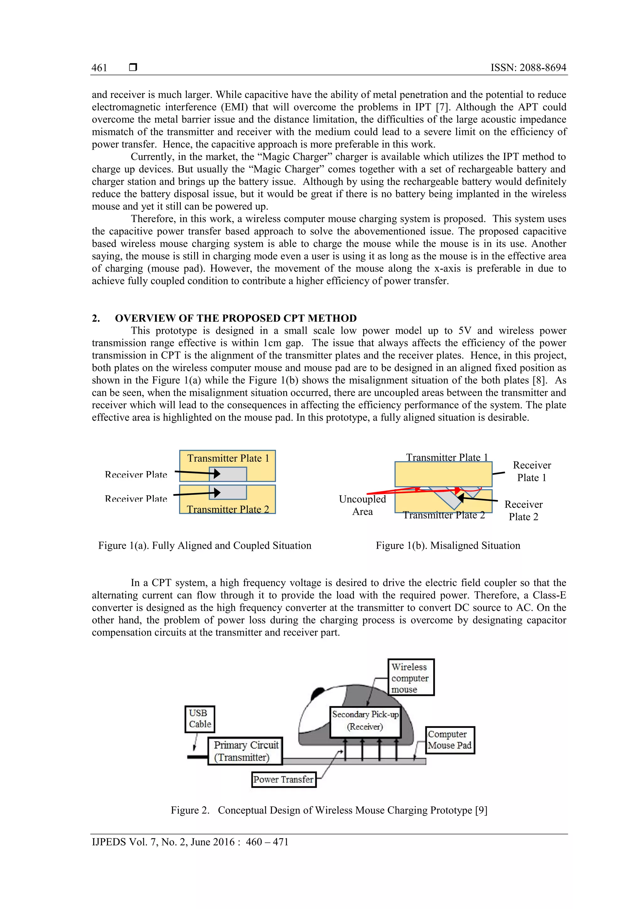 Development of Wireless Power Transfer using Capacitive Method for ...