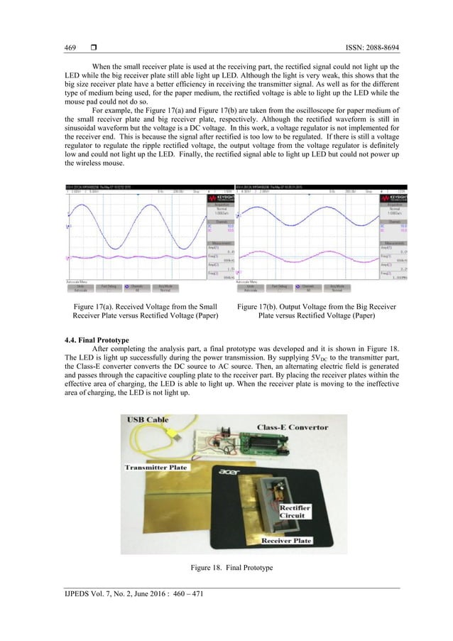 Development of Wireless Power Transfer using Capacitive Method for ...