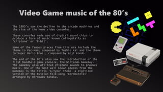 1980 - synthesizers presentation | PPTX