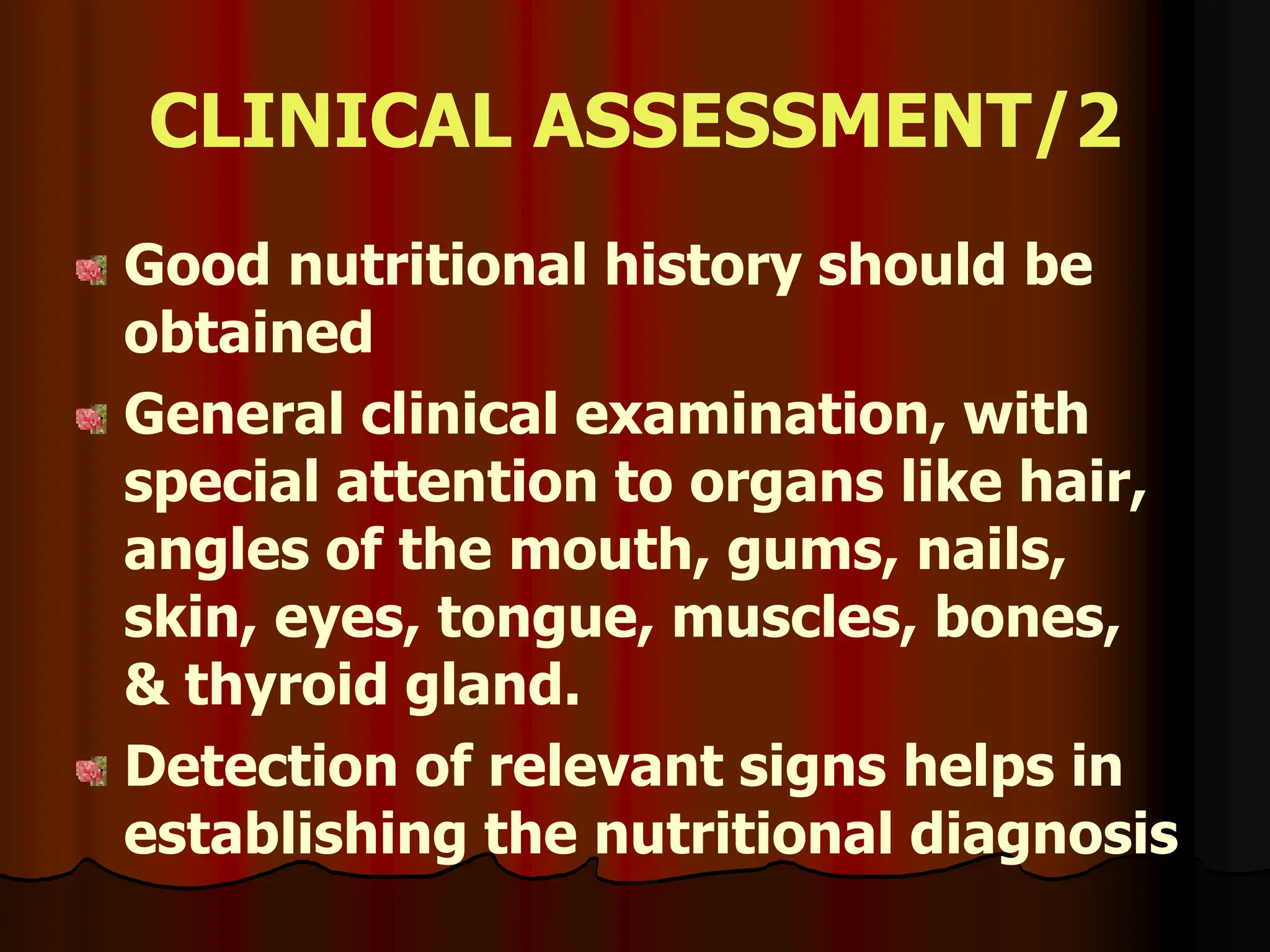 Nutritional assessment of foods and its methods | PPT