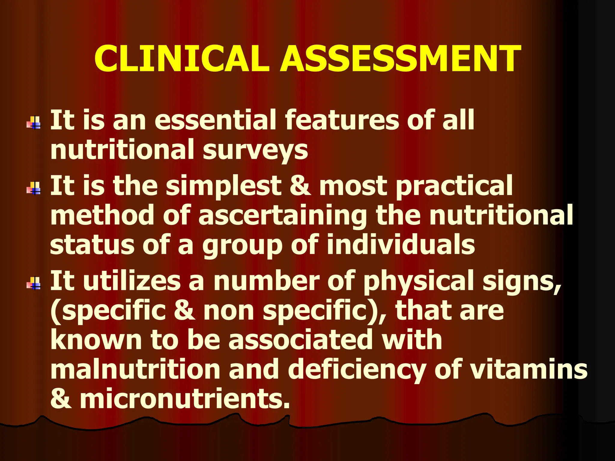 Nutritional assessment of foods and its methods | PPT