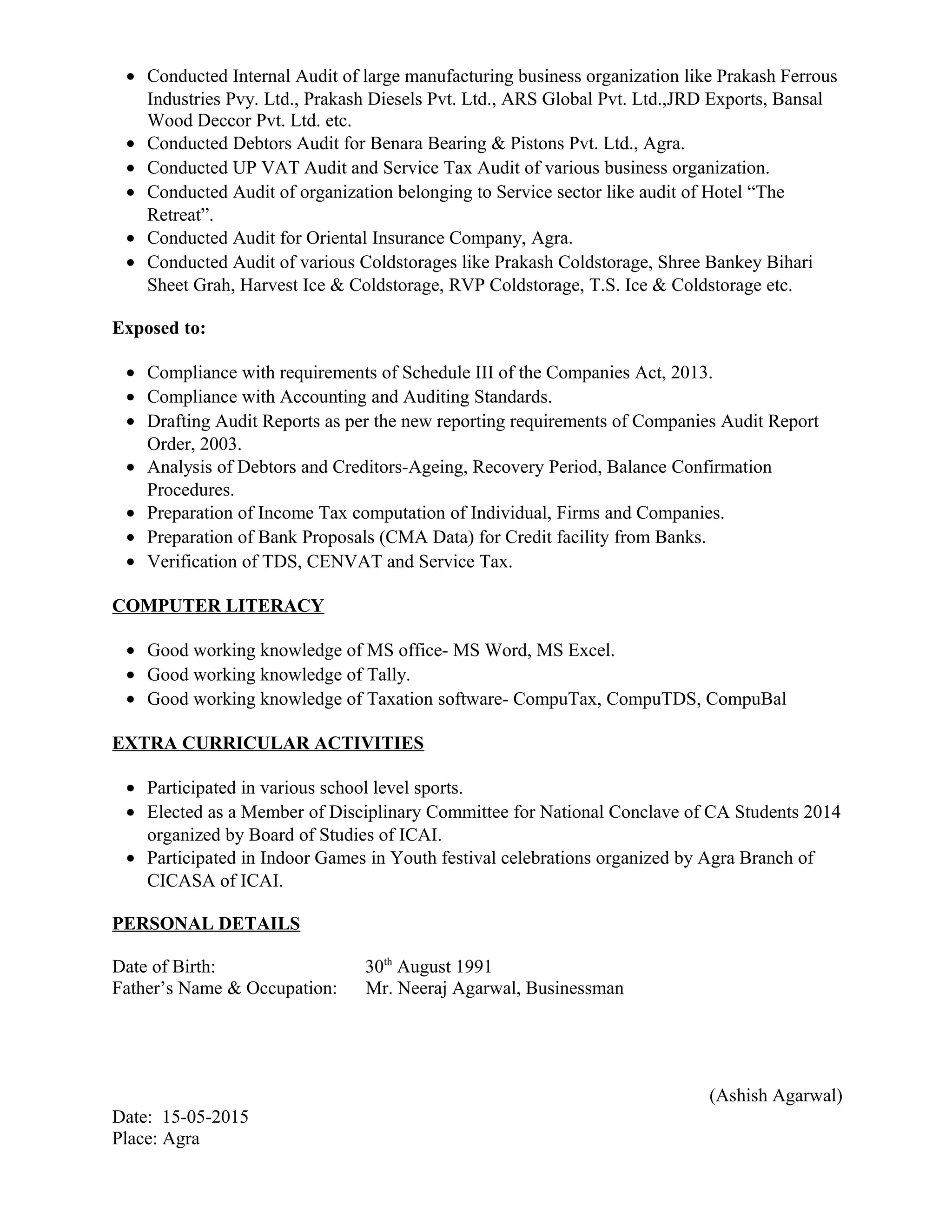 ASHISH AGARWAL | DOC