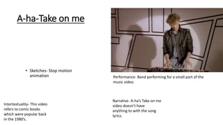 1980's music videos | PPTX