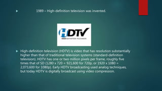 1981 to 1990 timeline exposure | PPTX