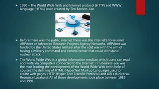 1981 to 1990 timeline exposure | PPT