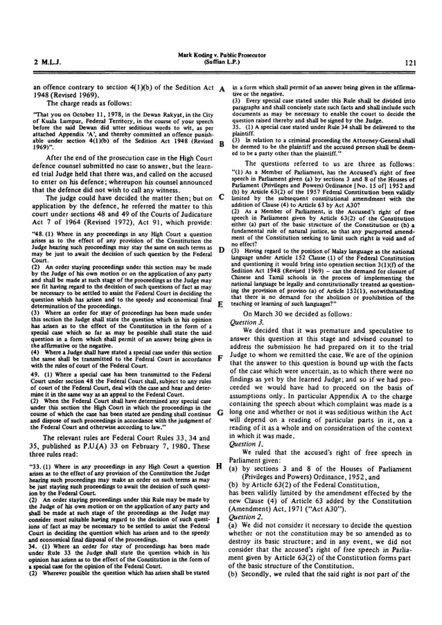 Mark Koding v PP | PDF