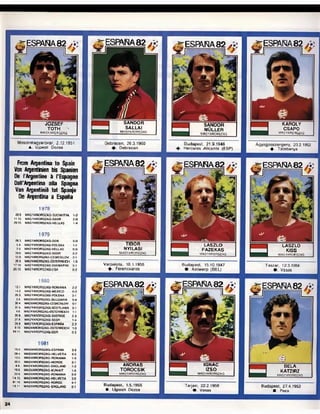 1982 - Fifa World Cup España Album Panini | PDF