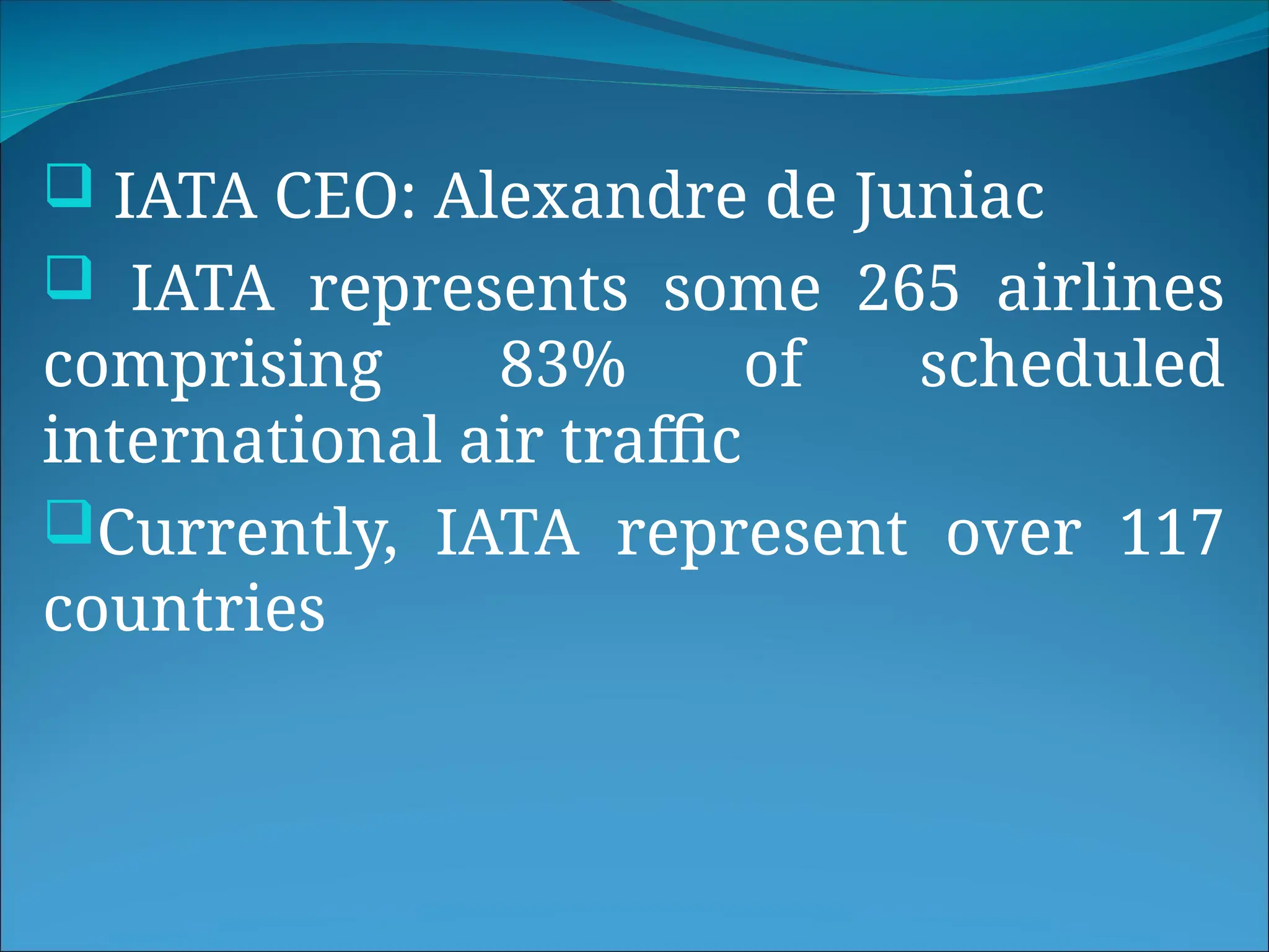 International Air Transport Association | PPT | Air Travel | Travel Type