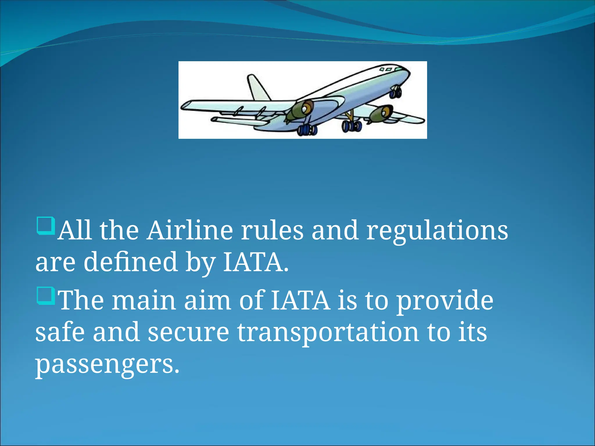 International Air Transport Association | PPT | Air Travel | Travel Type