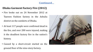 A Systematic Review of Fire Hazard in Bangladesh | PPTX