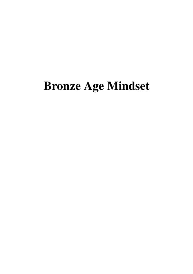 Bronze Age Mindset Pdf Bronze Age Pervert