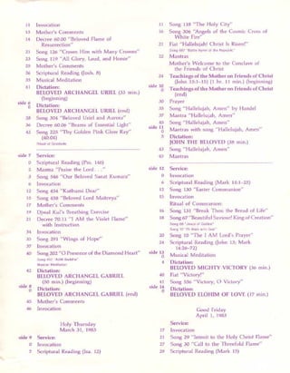 The Summit Lighthouse: 1983 conclave of the friends of christ liner ...