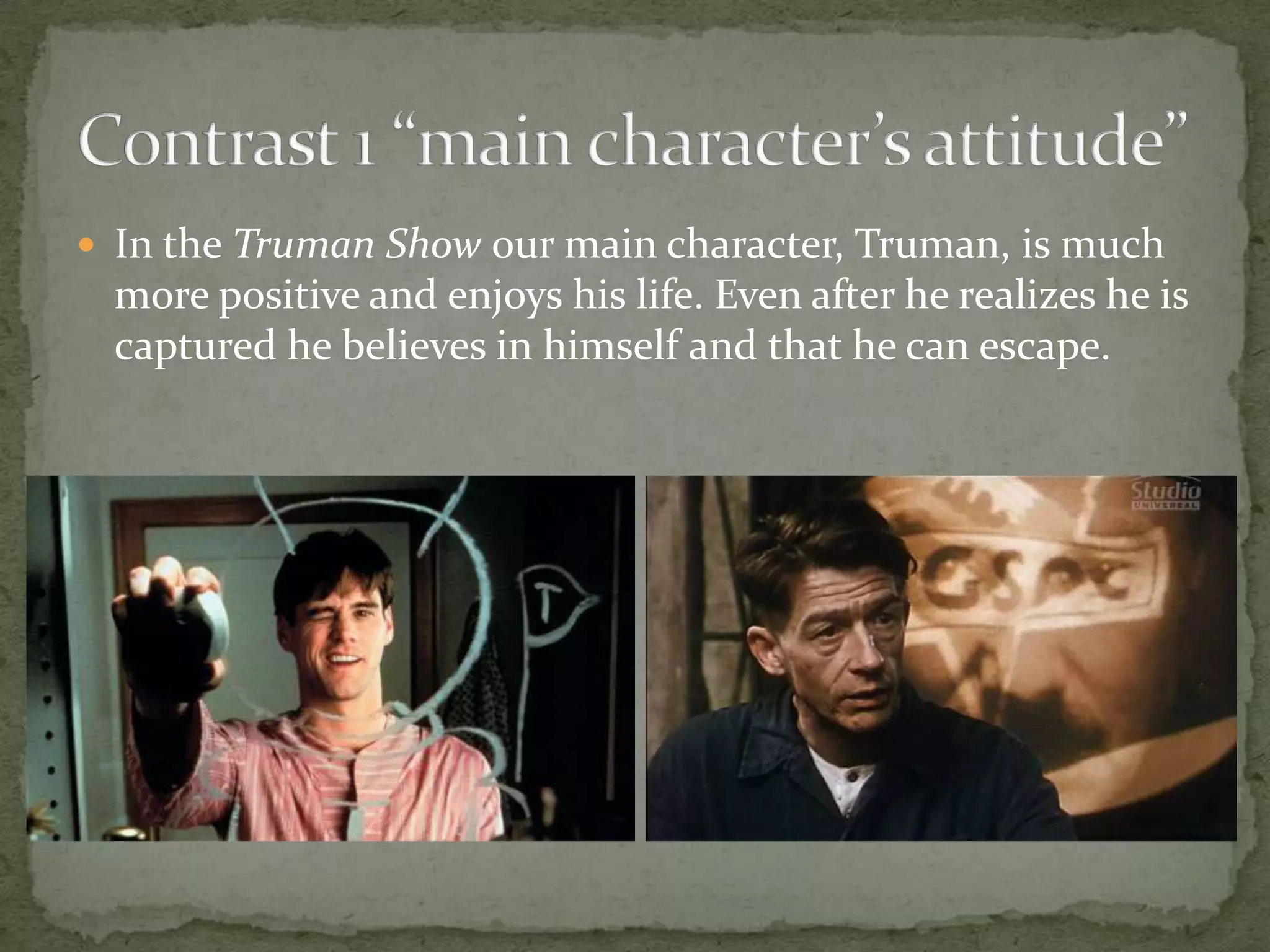 1984 vs. Truman Show | PPTX