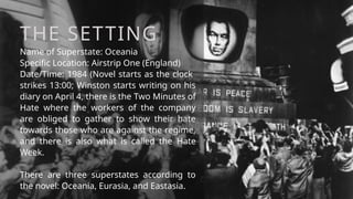 Critical Analysis of the Novel, 1984 by George Orwell | PPTX