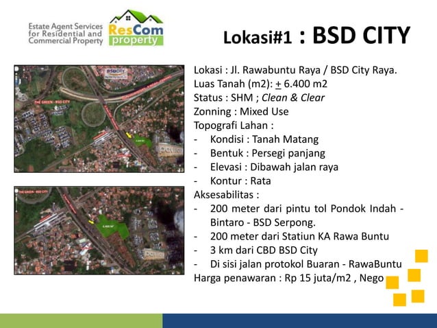 contoh proposal penawaran lahan | PDF