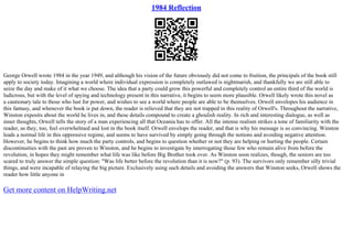1984 Reflection | PDF
